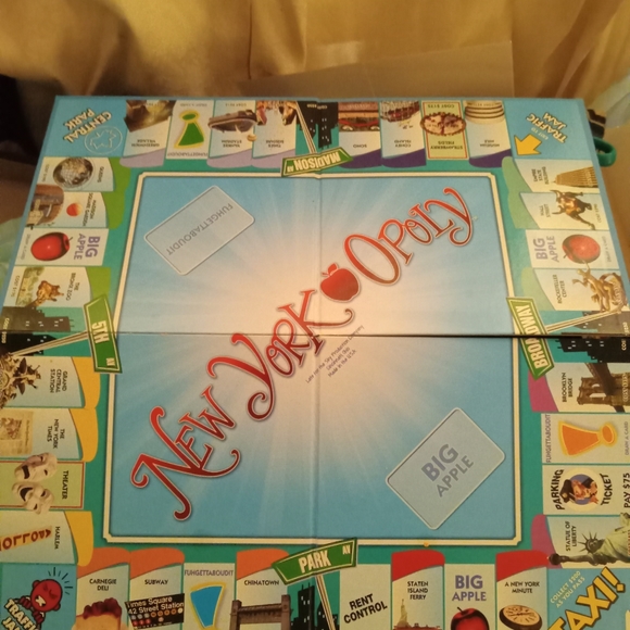 Hasbro | Toys | New York Opoly Board Game Of New York | Poshmark